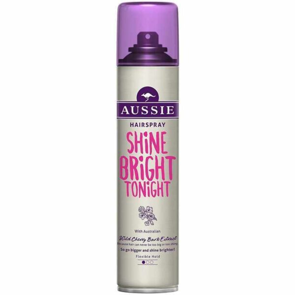 Aussie Shine & Hold Hairspray 250 ml - Elegancce