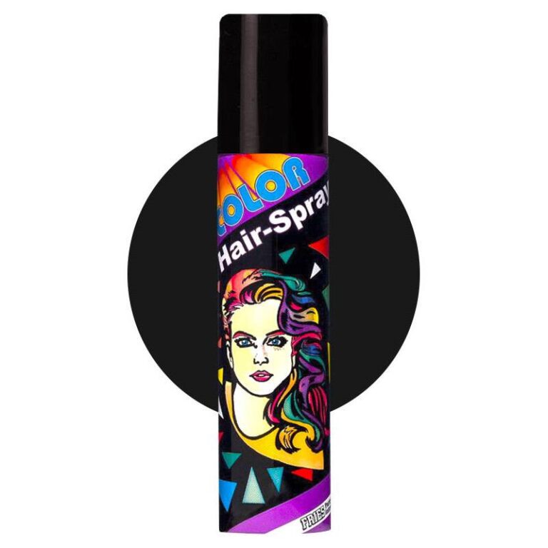 Color Hair-Spray 100 ml - Black - Elegancce
