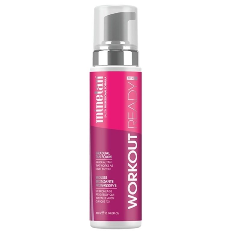 Minetan Workout Ready Gradual Tan Foam 300 ml - Elegancce